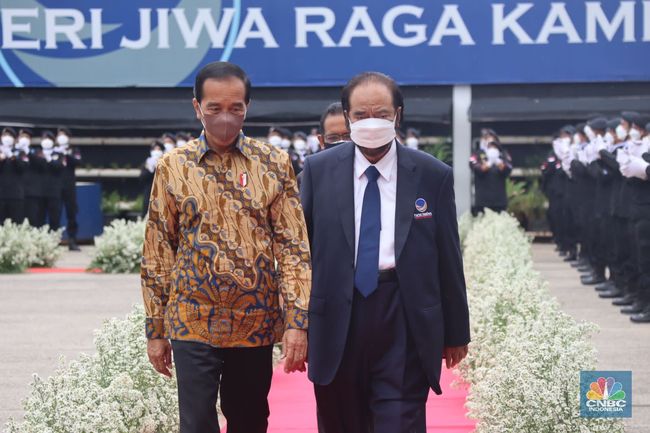 Jokowi Temui Surya Paloh di Istana, Menteri Nasdem Bilang Ini