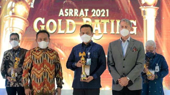 BPJS Ketenagakerjaan Kembali Raih Gold Rank ASRRAT 2021