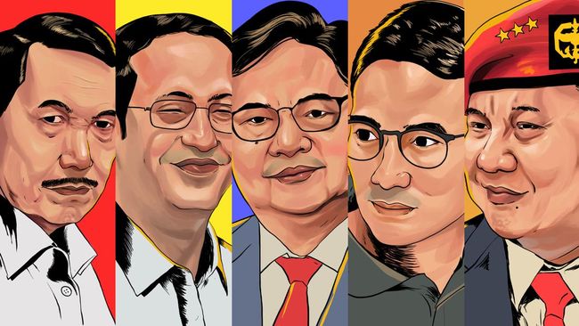 Prabowo-Luhut-Sandi, 5 Menteri Paling Tajir di Kabinet Jokowi Prabowo-Luhut-Sandi, 5 Menteri Paling Tajir di Kabinet Jokowi