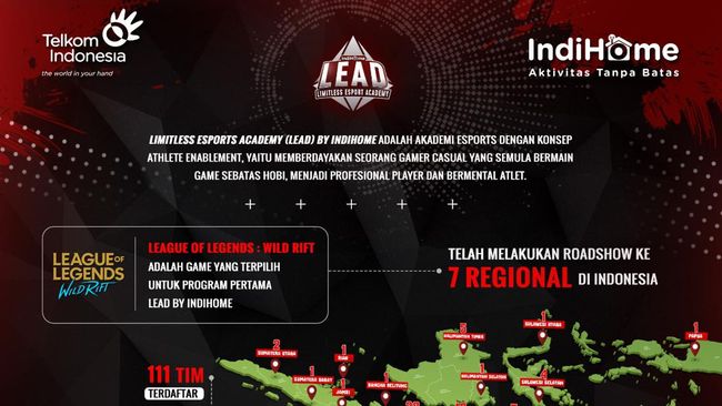 LEAD by Indihome Siap Tampil di Wild Rift Champions SEA