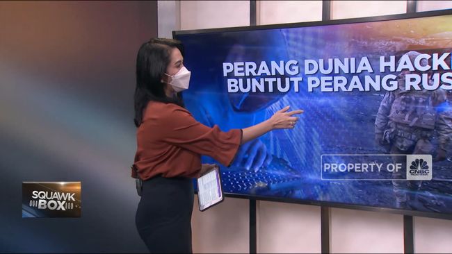 Perang Dunia Hacker Buntut Perang Rusia