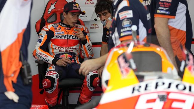 2 Kali jatuh di Kualifikasi MotoGP, Marquez Curhat Begini? 2 Kali jatuh di Kualifikasi MotoGP, Marquez Curhat Begini?