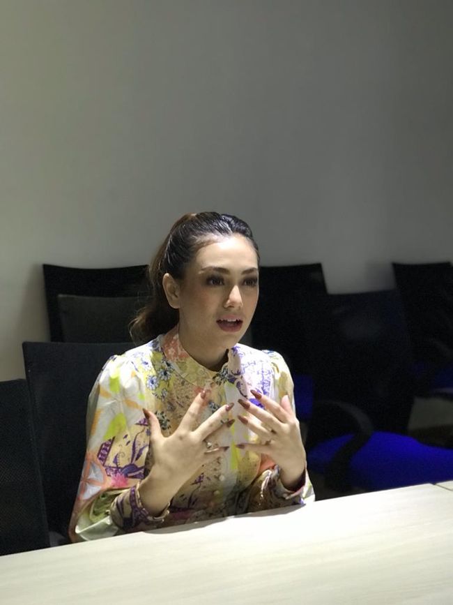 Celine Evangelista Ajari Anak Toleransi Beragama saat Ramadan