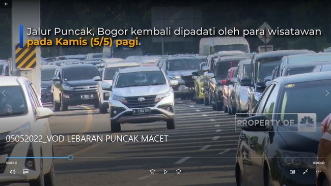 Perhatian! Jalan Menuju Puncak Macet Parah