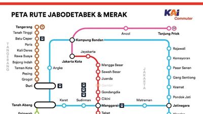 Rute KRL Berubah Mulai Hari Ini, Simak Peta Rute Terbaru - Foto 2