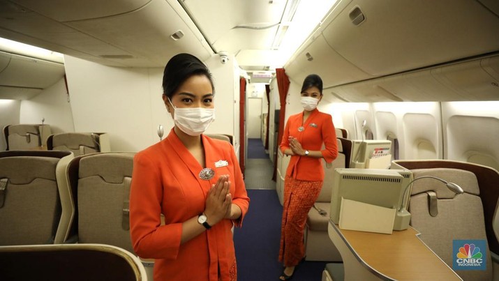 Pramugari Garuda Dinobatkan Jadi Awak Kabin Terbaik Dunia