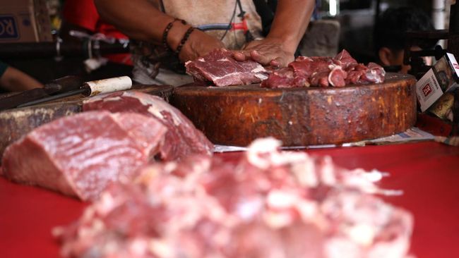 Lebaran Lewat, Harga Daging Sapi di DKI Pecah Rekor