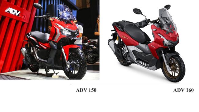 Beda Harga, Ini Tampang Honda ADV 160 Vs ADV 150 - Foto 1
