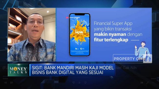 Kembangkan Layanan Digital, Mandiri Bakal Spin Off Livin Gak?