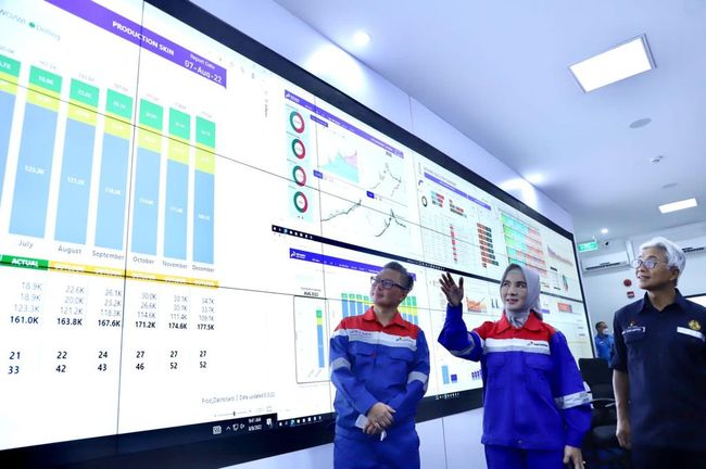 Canggih! Pertamina Punya Fasilitas Kendali Produksi WK Rokan