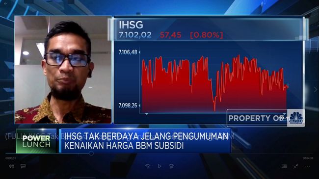 IHSG Tak Berdaya Jelang Pengumuman Kenaikan Harga BBM IHSG Tak Berdaya Jelang Pengumuman Kenaikan Harga BBM