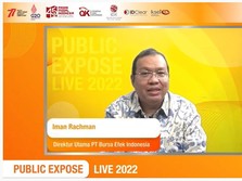 Disebut Terpilih Jadi Dirut BEI, Ini Respons Iman Rachman