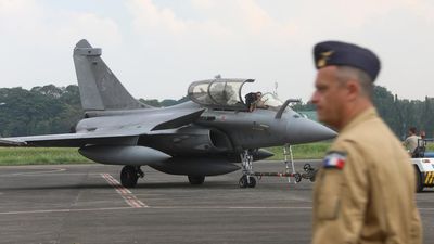 Penampakan 'Segitiga Maut' Jet Tempur Canggih Dibeli Prabowo