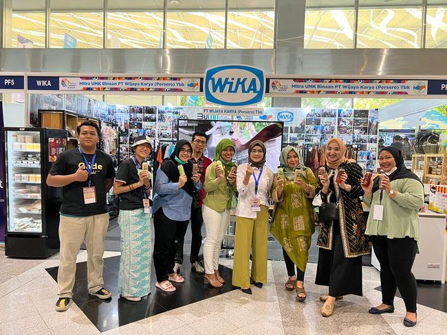 WIKA Pamerkan Produk UMK Binaan di Perhelatan KAI Expo 2022