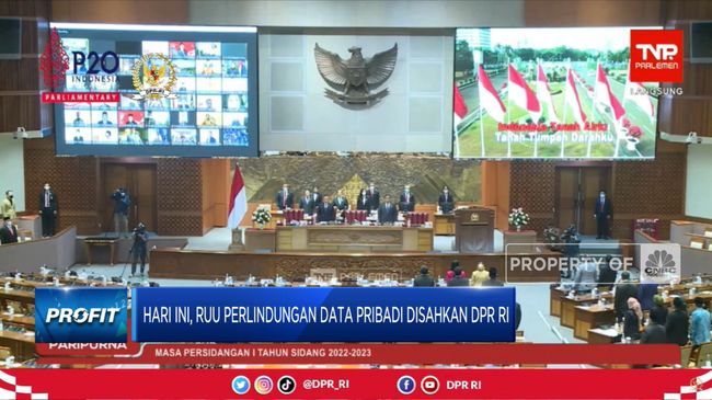 Hari Ini, RUU Perlindungan Data Pribadi Disahkan DPR RI Hari Ini, RUU Perlindungan Data Pribadi Disahkan DPR RI