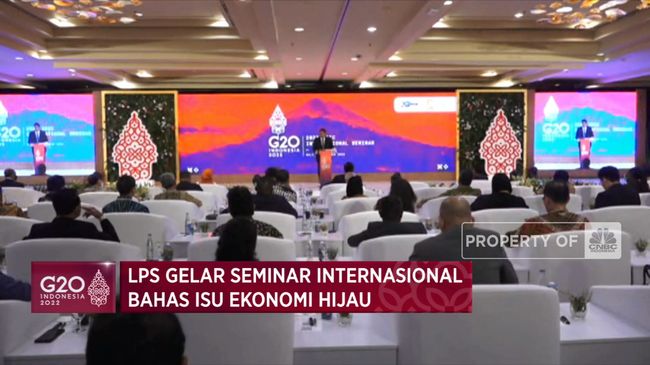 LPS Gelar Seminar Internasional Bahas Isu Ekonomi Hijau