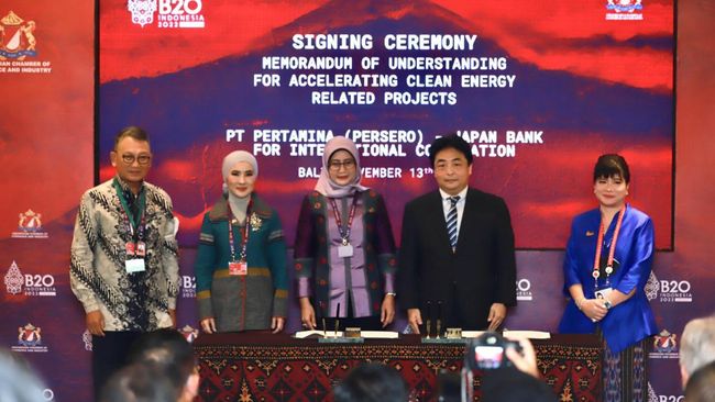 Pertamina Gandeng JBIC Kembangkan Energi Bersih