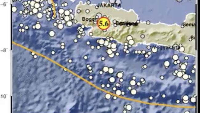 Penjelasan BMKG Soal Gempa M5,6 Guncang Cianjur Terasa di JKT