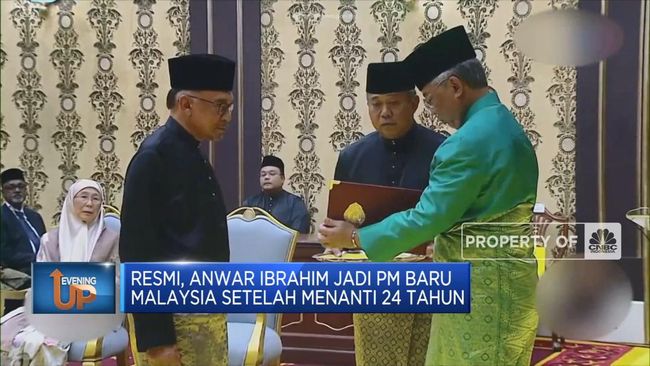Video: Anwar Ibrahim Jadi PM Baru Malaysia Setelah 24 Tahun