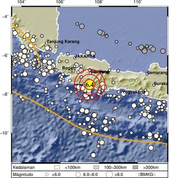 Garut Diguncang Gempa, Ini Penjelasan BMKG