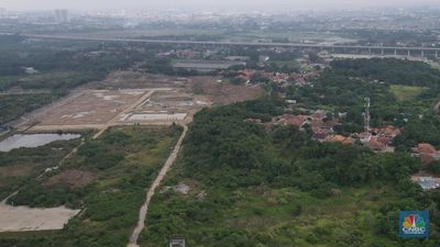Penampakan 'Kota Hantu' Meikarta dari Ketinggian - Foto 2