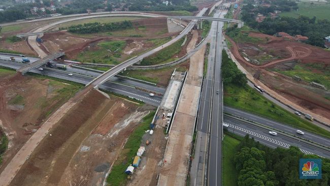 Ini Penampakan Terbaru Tol Japek II Selatan Fungsional Nataru - Foto 3