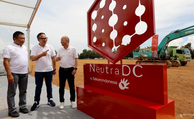 Foto: Telkom Mulai Pembangunan Data Center Baru di Batam