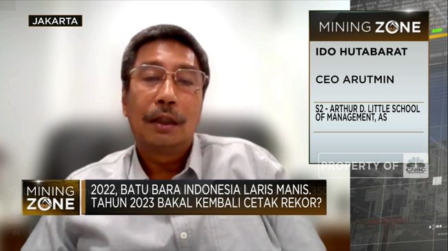 Bos Arutmin Proyeksi Harga Batu Bara 2023 di Atas USD 350/ton