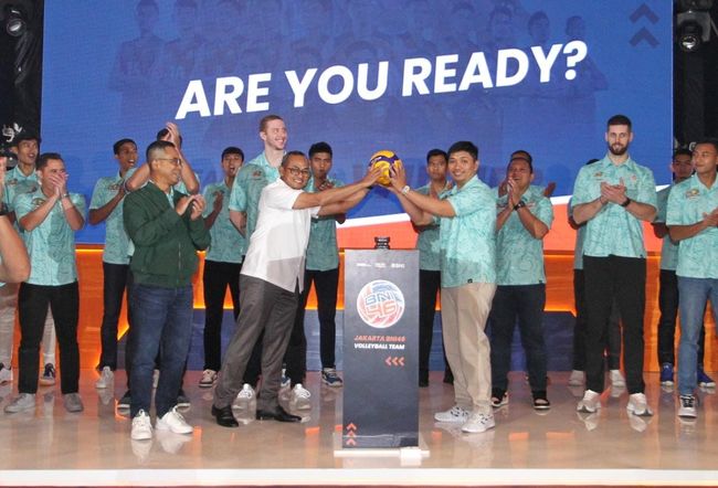 Dukung Olahraga RI, BNI Luncurkan Tim Bola Voli Jakarta BNI46