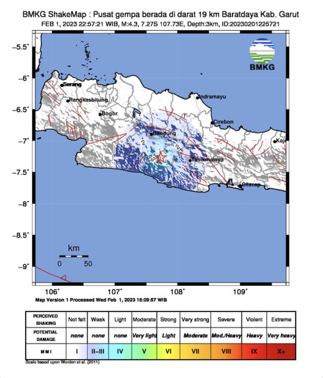 Gempa Update: Gempa 'Super Dangkal', Bandung Sekitar Guncang!