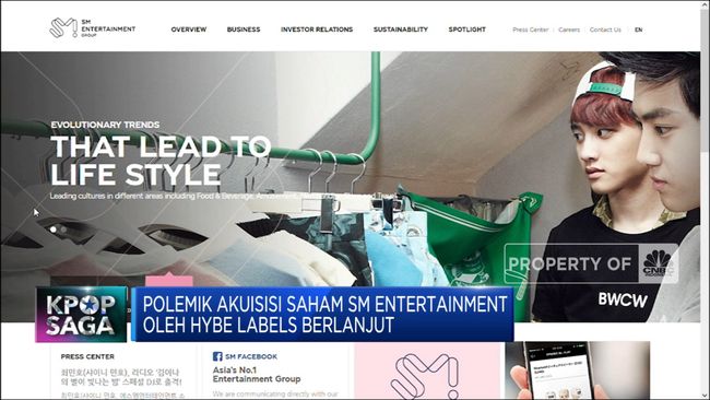 Polemik Akuisisi Saham SM Entertainment Oleh Hybe Labels