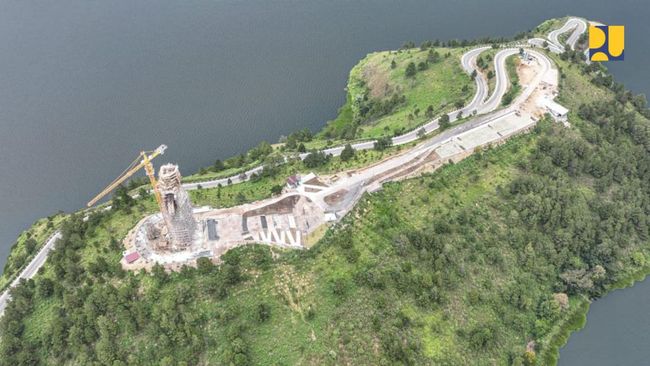 Begini Penampakan Proyek Patung Yesus Tertinggi Ada di RI - Foto 5