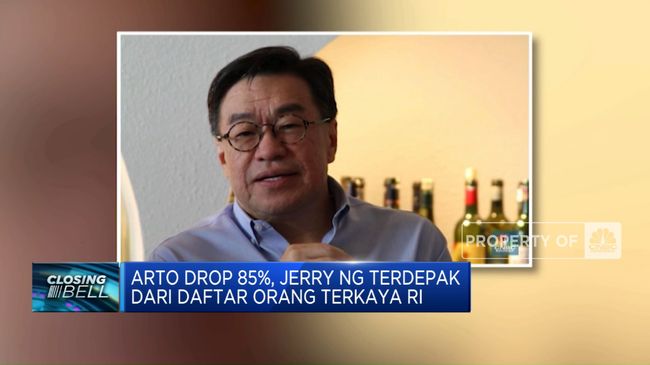 ARTO Drop 85%, Jerry Ng Terdepak Dari Daftar Orang Terkaya RI
