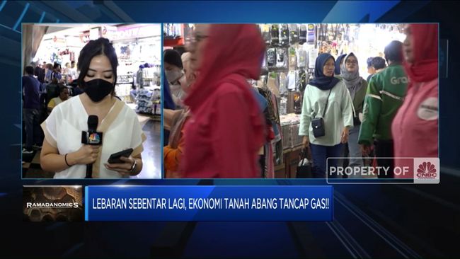 Lebaran Sebentar Lagi, Ekonomi Tanah Abang Tancap Gas!!