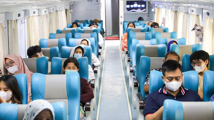 RI Resmi Bebaskan Pemakaian Masker, Ini Tanggapan PT KAI..