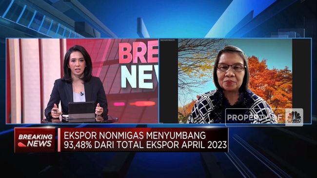 Ekspor RI April 2023 Amblas 29%, Efek Harga Komoditas Anjlok?