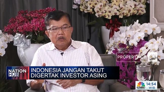 Jusuf Kalla: Jangan Kasih Karpet Merah Cuma ke Investor Asing Jusuf Kalla: Jangan Kasih Karpet Merah Cuma ke Investor Asing