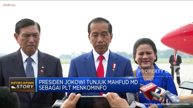 Jokowi Tunjuk PLT Menkominfo, Bantah Intervensi Politik