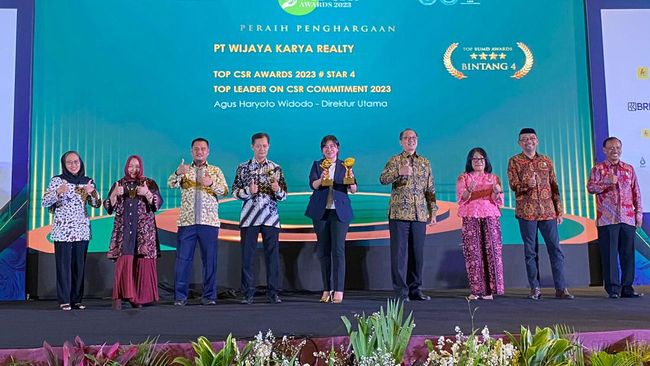 Program TJSL Jalan Mulus, WIKA Realty Raih Dua Penghargaan
