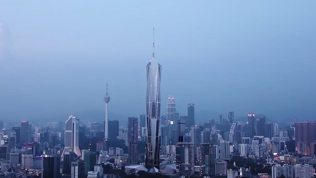 Indonesia Lewat, Gedung Tertinggi Dunia Kedua Ada di Malaysia