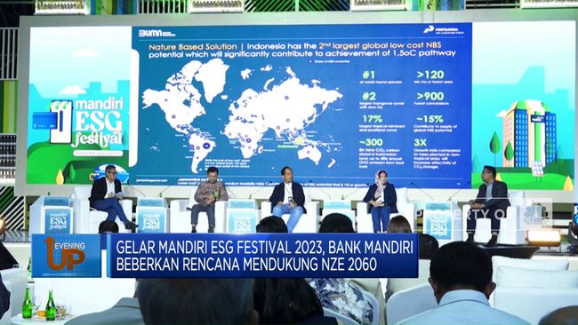 Gelar Mandiri ESG Festival Mandiri Beberkan Inovasi Terbaru