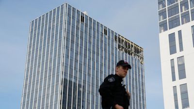 Kaca-Kaca Pecah, Potret Mencekam Drone Hantam Moskow