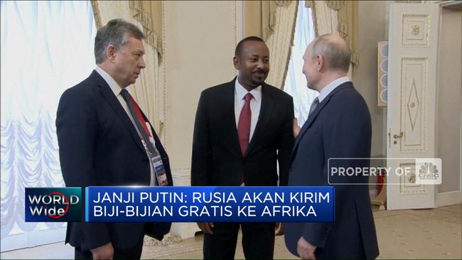 Janji Putin: Rusia Akan Kirim Biji-Bijian Gratis Ke Afrika Janji Putin: Rusia Akan Kirim Biji-Bijian Gratis Ke Afrika