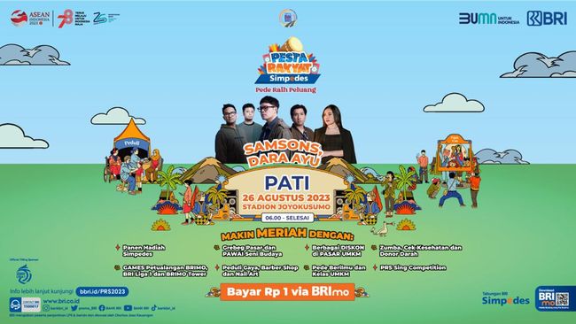 Kemeriahan Pesta Rakyat Simpedes Sambangi Pati