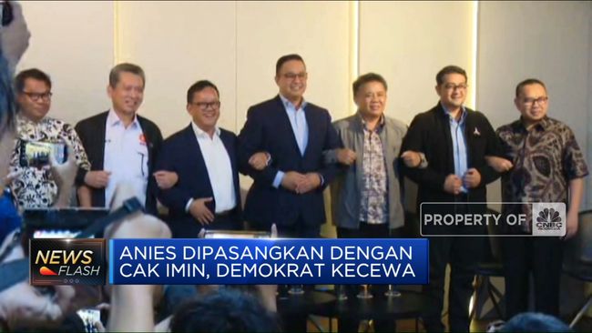 Video: Anies Dipasangkan Dengan Cak Imin, Demokrat Kecewa