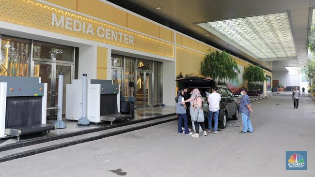 Penampakan Megahnya Ruang Media Center KTT Ke-43 ASEAN - Foto 6