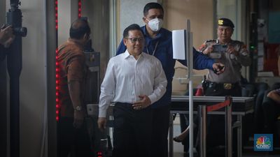 Detik-detik Cak Imin Tiba di KPK Jadi Saksi Kasus Kemenaker