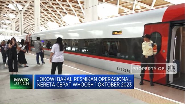 Jokowi Bakal Resmikan Kereta Cepat Whoosh 1 Oktober 2023 Jokowi Bakal Resmikan Kereta Cepat Whoosh 1 Oktober 2023