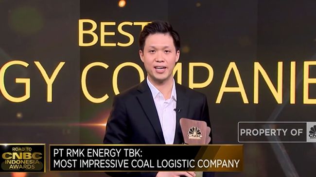 Top! RMK Energy Jadi Most Impressive Coal Logistic Company