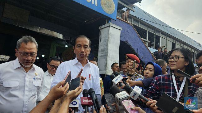 Heboh Fotonya tidak ada di kantor PDIP Sumut, Jokowi Komentar Begini